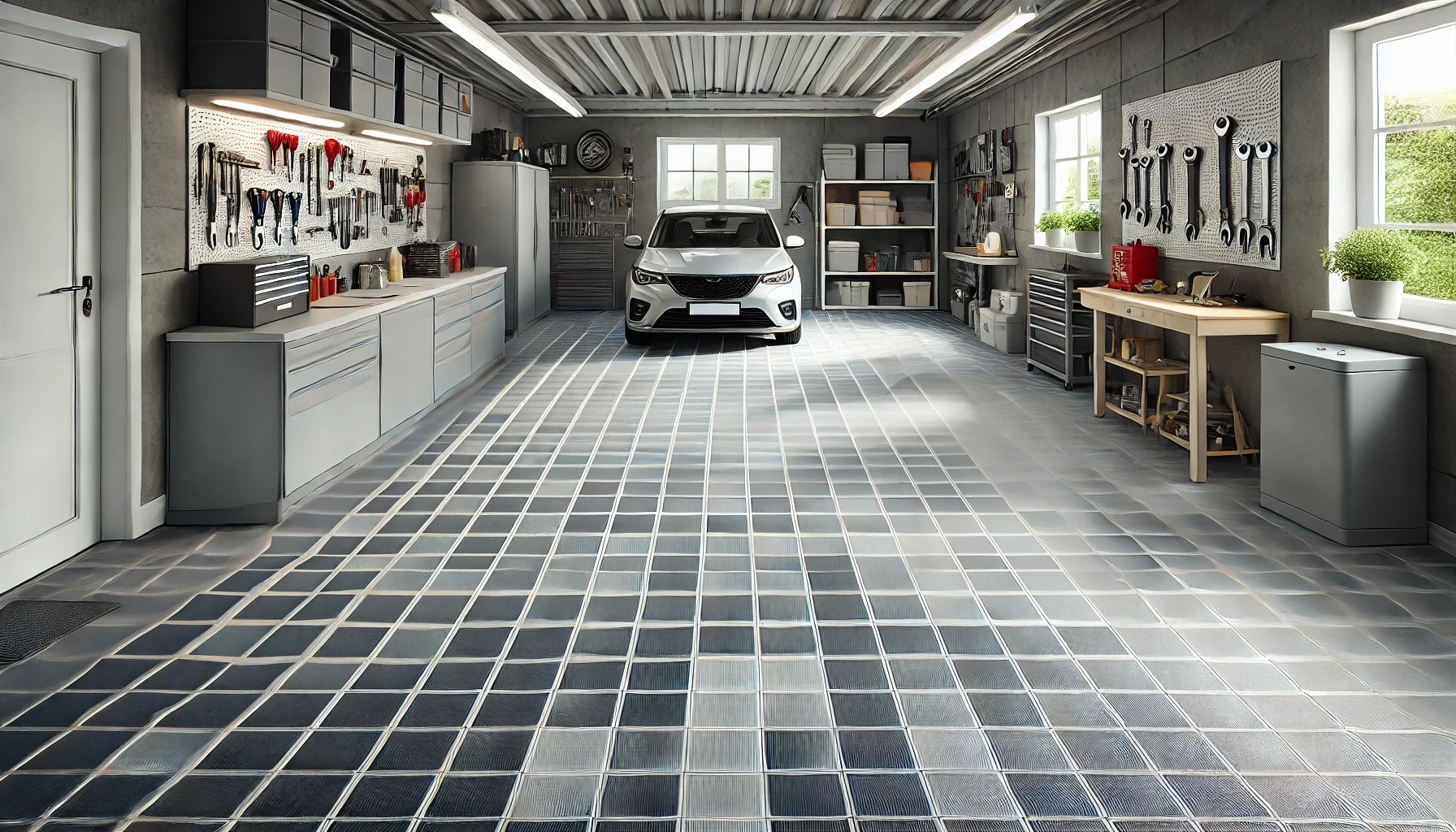 Les 7 options pour un revêtement de sol de garage